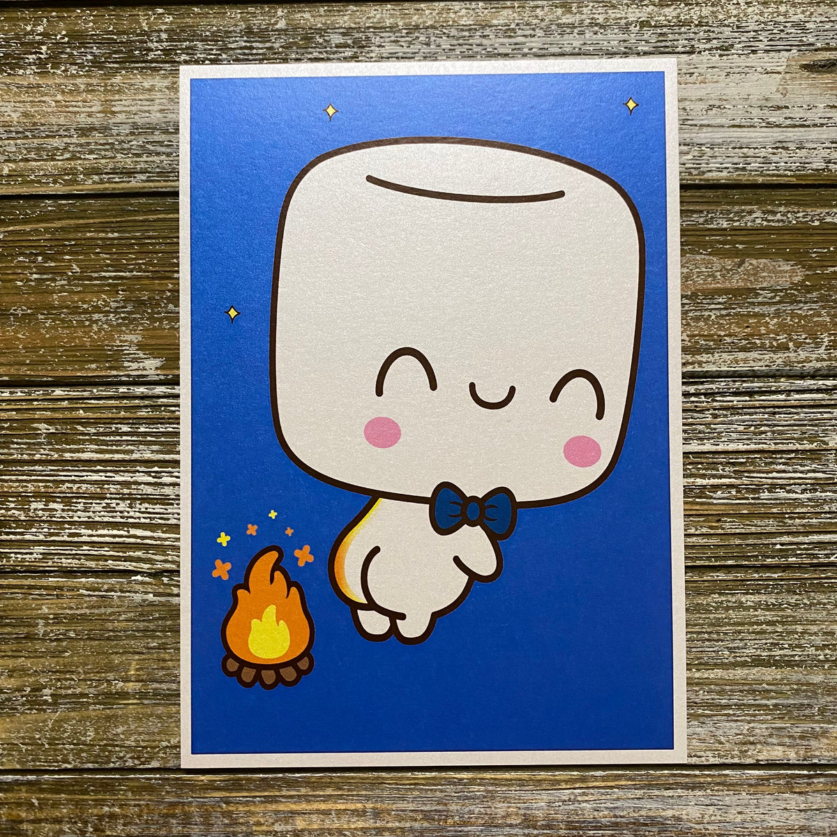 Toasty Booty Seymour Puff 5x7 Art Print – Hamimo Small Things